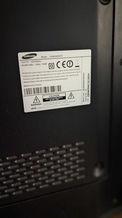 Telewizor Samsung UE40d6500 stan bardzo dobry Warszawa Białołęka • OLX.pl