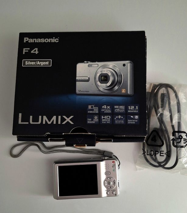 Цифровой фотоаппарат Panasonic Lumix DMC-F4 + карта памяти: 350 грн ...