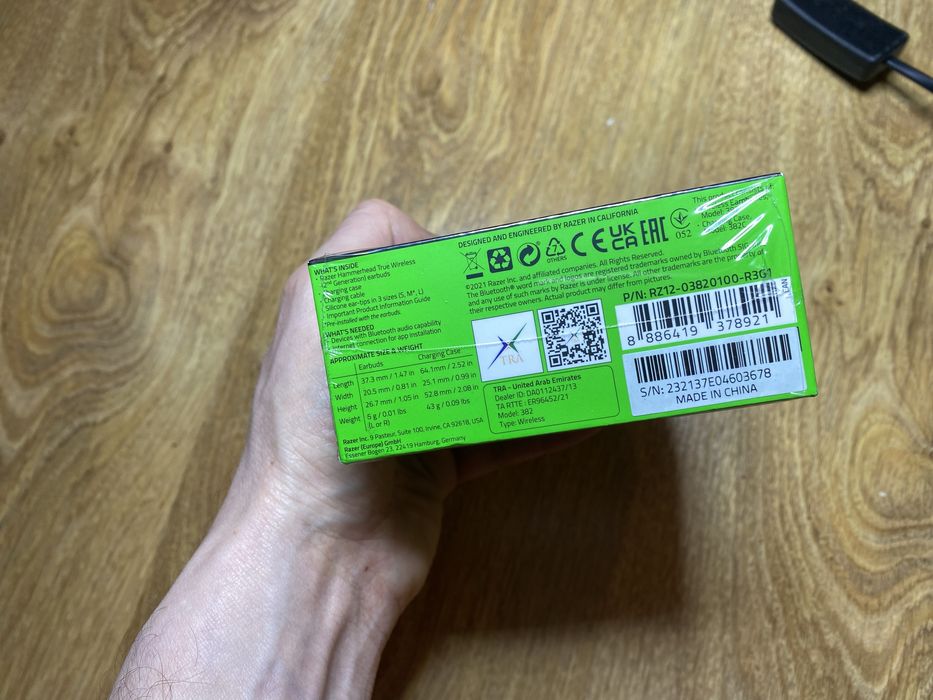 Razer hammerhead true wireless 2021 2nd Gen (RZ12-03820100-R3G1): 4 100 ...