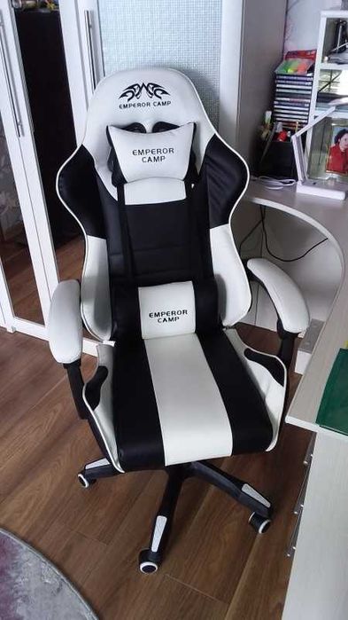 Геймерское кресло, игровое кресло белое: 3 350 грн. - Офісні меблі ...