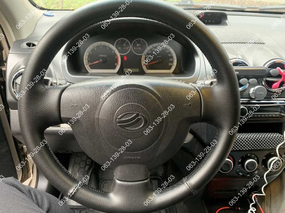 Chevrolet Lacetti Aveo Lanos Vida Оплетка на руль Шевроле Лачетти Авео: 400 грн. - Чохли, тенти ...