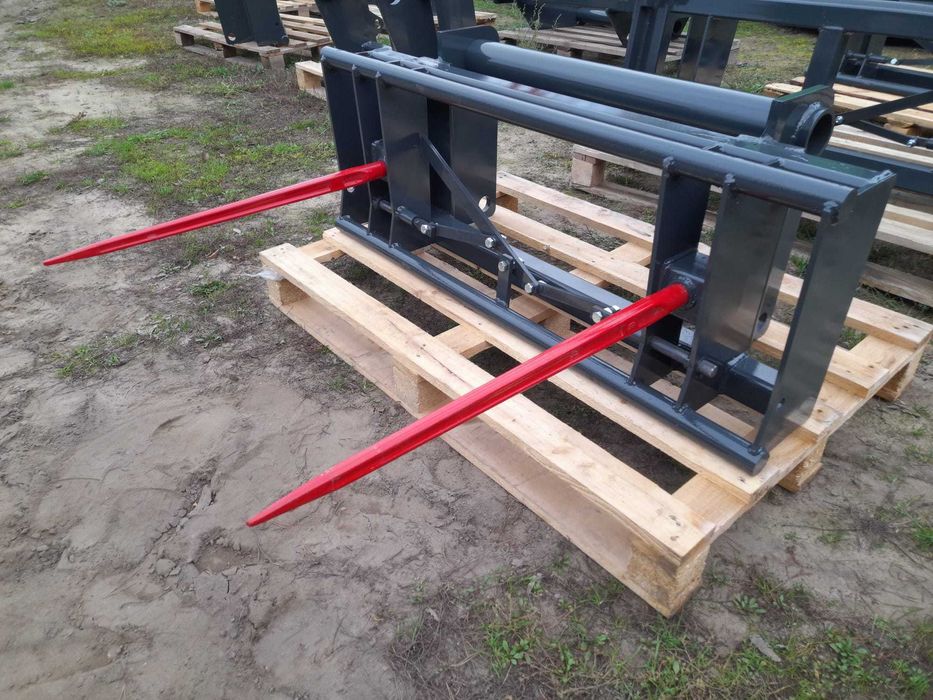 Do ładowarki Adapter redukcja przelotka Manitou Merlo JCB euroramka ...