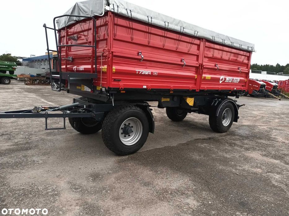 Przyczepa Paletowa 8 10 Metal Fach 12 14 Ton tandem Transport T711 Konin • OLX.pl