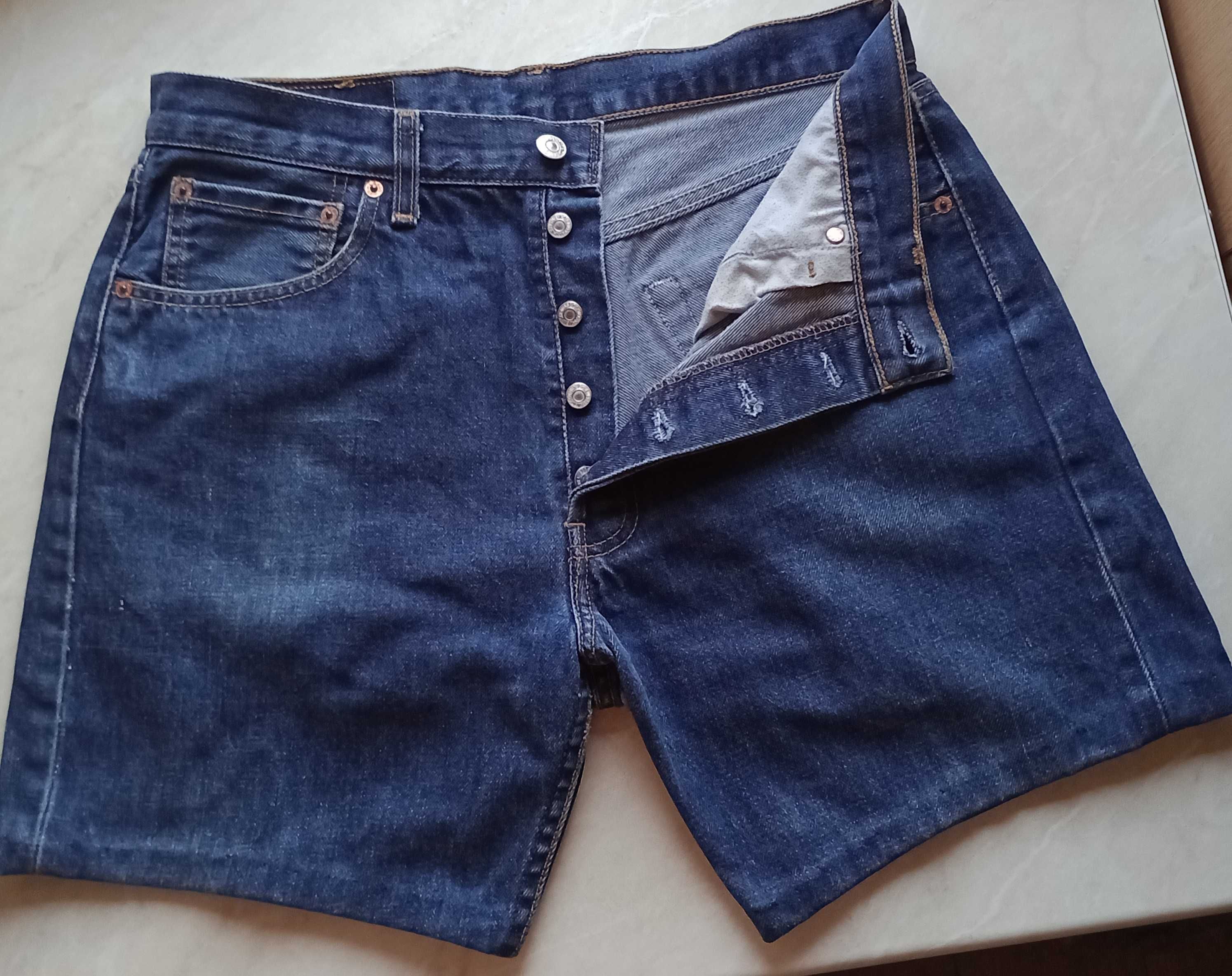 Шорты джинсовые Levi's 501 W32-42см. левис левайс levis: 499 грн ...