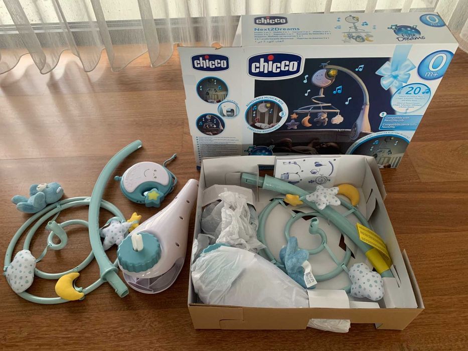 Mobile Chicco Next 2 Dreams Azul - COMPLETAMENTE NOVO!!! Vilar de ...