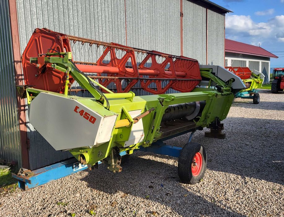 Heder c450 z wozkiem .claas lexion Miechów • OLX.pl
