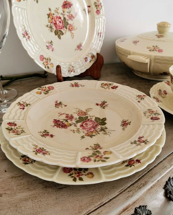 Столовый сервиз Ар Деко фарфор Лимож Франция 48 предметов: 15 000 грн ...