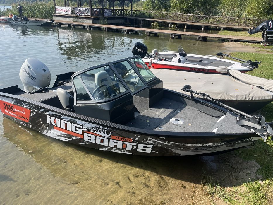 KING BOATS 470 lodka aluminiowa Choszczno • OLX.pl
