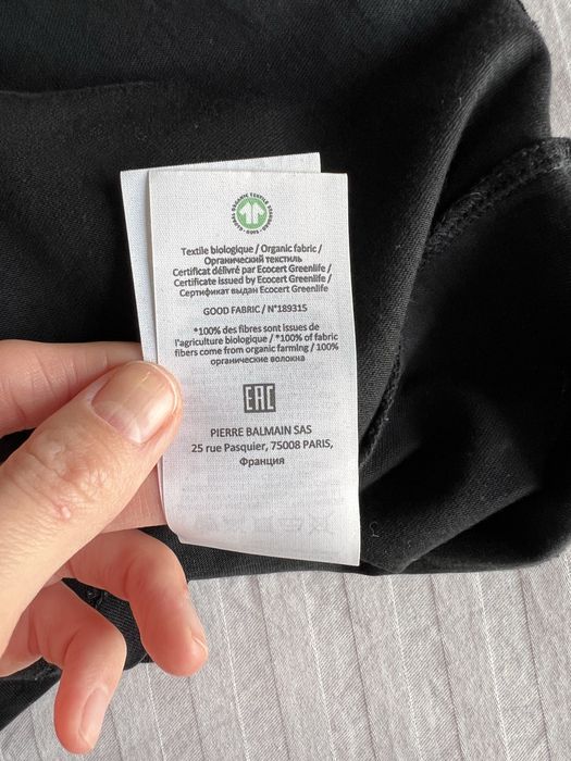 Футболка BALMAIN Paris чоловіча оригінал розмір M: 5 000 грн ...