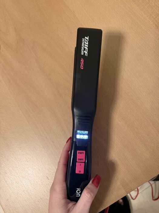 Chapa/prancha cabelo TAIFF titanium 450 como nova Lumiar • OLX.pt