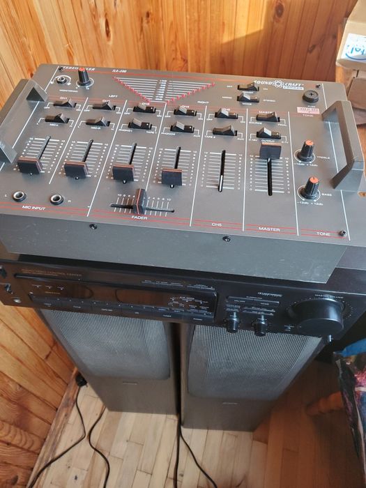 Ресивер SONY STR-D665+ колонки SONY SS-F2 + микшер Sound Craft Stereo ...