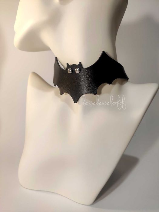 Choker obroża dusik coquette harajuku fairy core metal gothic emp punk ...