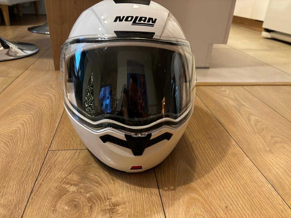 Kask NOLAN N104 biały Andrychów • OLX.pl