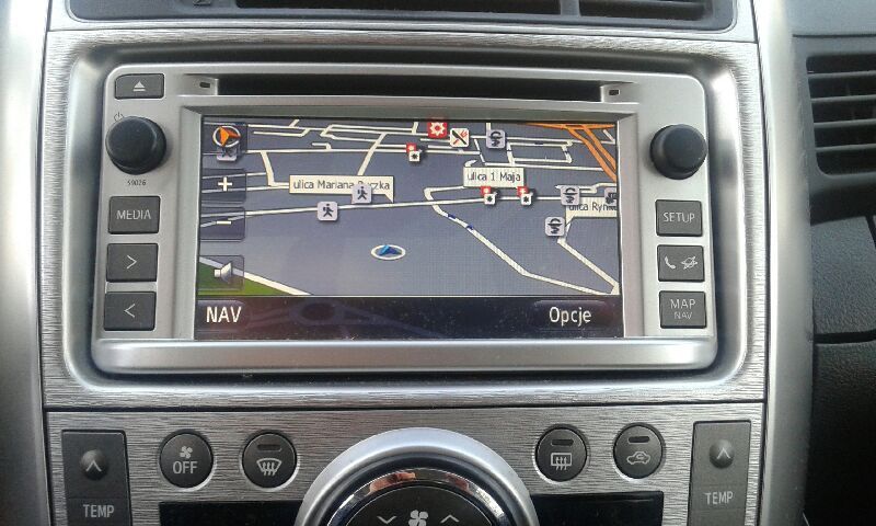 Nawigacja Polskie menu TOYOTA LEXUS Mapa NAPRAWA Android Auto ...