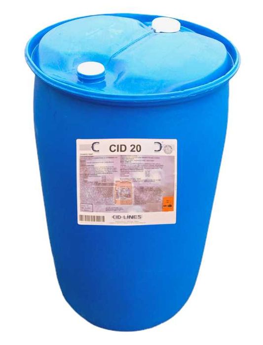 CID 20 dezynfekcja kurnik, pieczarkarnia, 200 L BECZKA PROMOCJA Zahajki ...