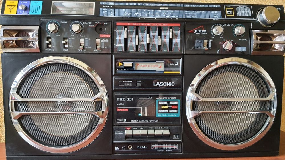 Radio magnetofon - stereo Boomboks - LASONIC TRC-931-- możliwa ZAMIANA ...