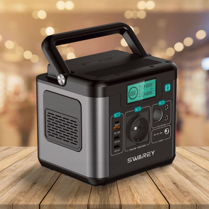 SWAREY S500 Портативна електростанція 60000mh 300W | SWAREY S500: 9 000 ...