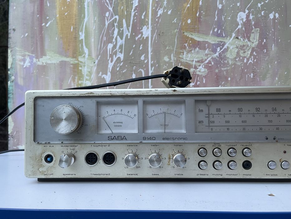 SABA 9140 HIFI Professional Electronic Підсилювач/Ресивер: 2 500 грн ...