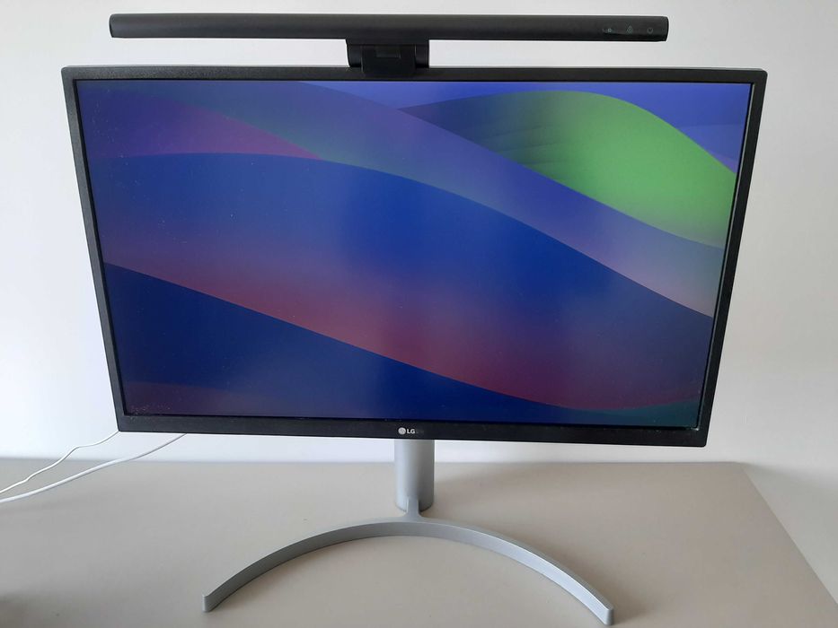 Monitor LG 27UL550P-W 4K 27'' + Lampka LED GRATIS Gliwice Szobiszowice ...