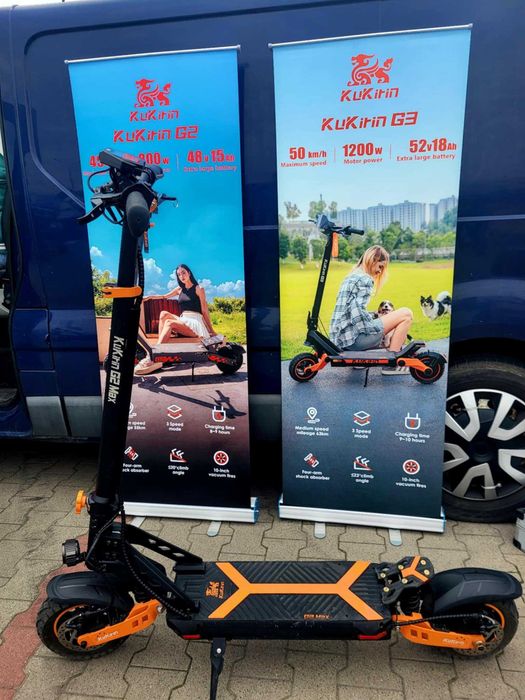 Hulajnoga elektryczny KUKIRIN G2 Max 1000W 55 KM/H 48V 20Ah model 2025 ...