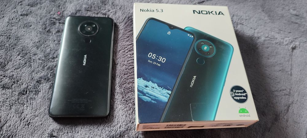 Nokia 5.3 TA-1234 DS 4/64GB/nfc/ Char (графит): 1 900 грн. - Мобільні ...
