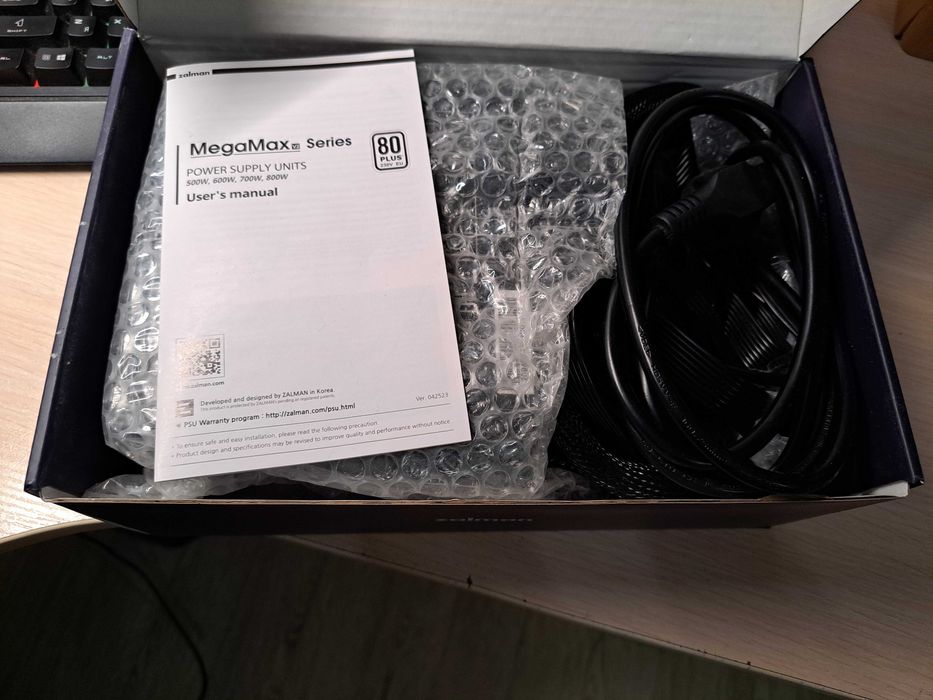 Блок живлення Zalman MegaMax TXII 700W (ZM700-TXII): 1 900 грн ...