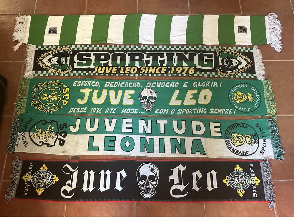 Cachecois da juve leo colecao scp ultras juventude leonina vets 76 vg ...