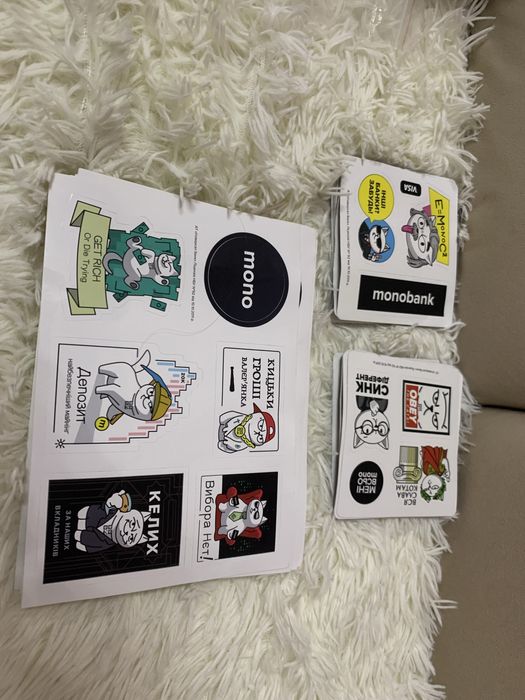 Стікери монобанк більше 100 листів. Monobank: 800 грн. - Канцтовари / витратні матеріали Вінниця ...