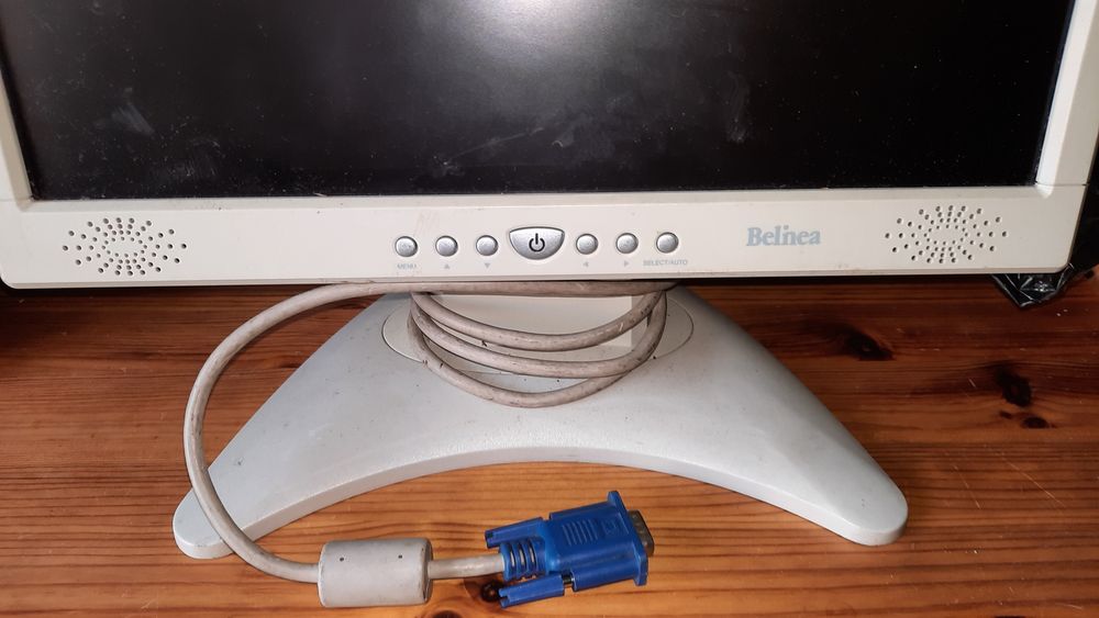 Monitor komputerowy Belnea lekki prosty sprawny Kraków Łagiewniki-Borek ...