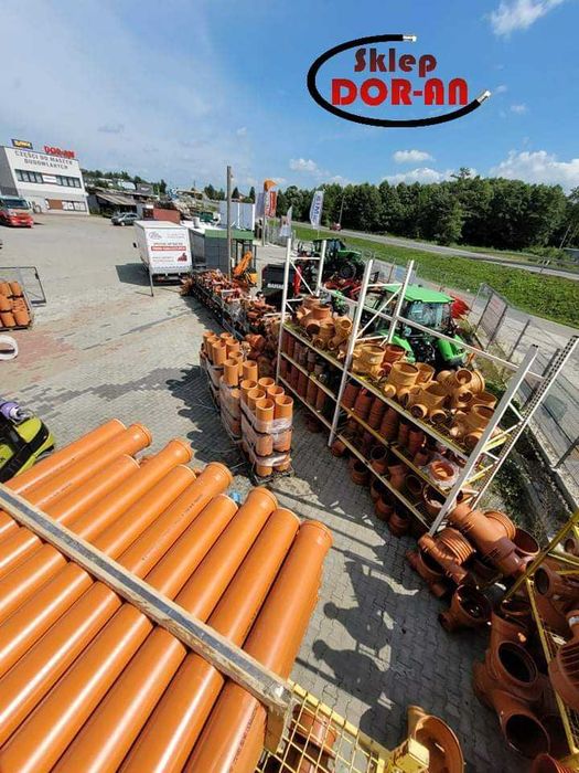Rury kanalizacyjne fi 110_1000/ Rury drenarskie / Kształtki*/ ZASUWY Radomyśl Wielki • OLX.pl