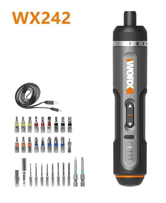Електрична акумуляторна викрутка WORX WX240 WORX WX242: 1 699 грн ...
