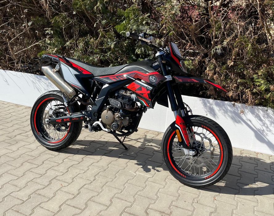 MONDIAL SMX 125 Super Moto 2022r Zobacz 9.000km kat B A1 Aprilia SX RX ...