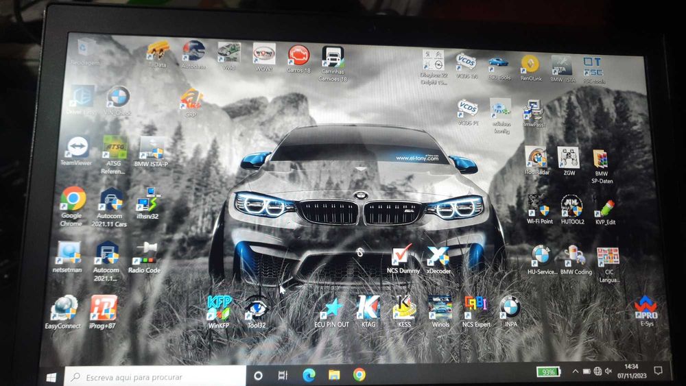 BMW Ista+ Ista P ncs ediabas tool set 32 Inpa Esys pack instalação ...