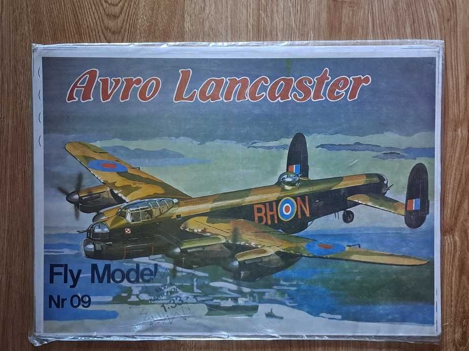 FLY MODEL 9 model kartonowy samolot AVRO LANCASTER Chełm • OLX.pl