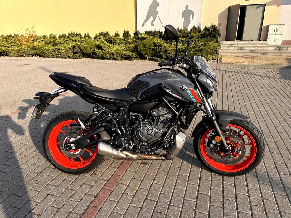 Yamaha MT-07 2021 Storm Fluo Salon PL Jeden właściciel 8500 km Brodnica ...