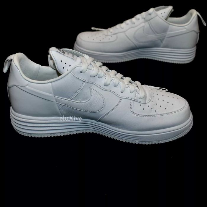 Nike Acronym Air Force 1 Lunar '17 AF-100 White Sneakers Mens: 3 999 ...