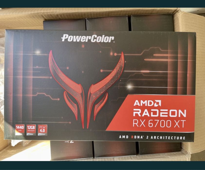 Нова PowerColor Radeon RX 6700XT Red Devil 12Gb GDDR6: 13 000 грн ...