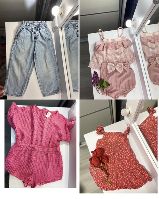 Літо весна 98р , Zara, h&m, next, george, primark, shein: 150 грн. - Одяг для дівчаток ...