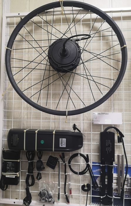 Электронабор на велосипед 500W 36V 13Ah електровелонабор: 345 ...