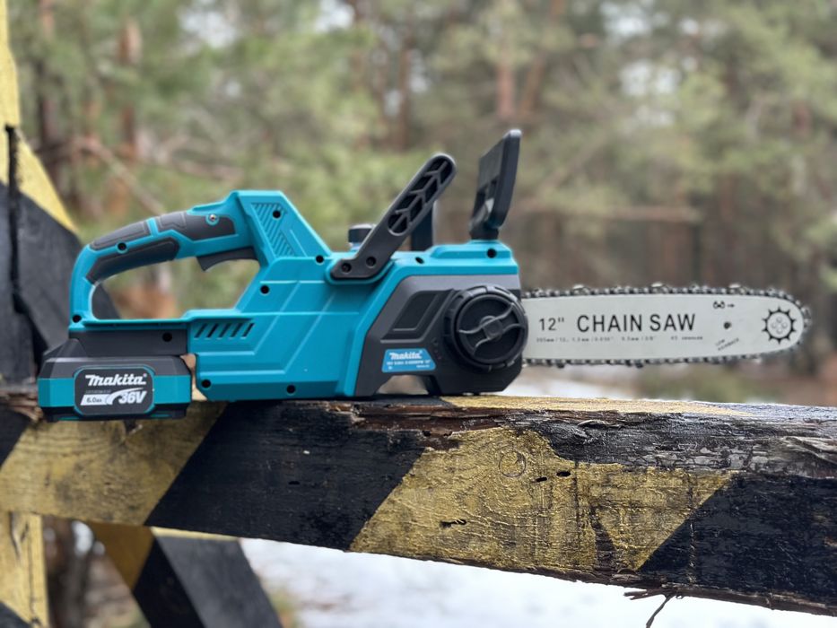 Акція! Акумуляторна ланцюгова пила Makita Duc 357Z (30см шина 36В 6аЧ ...