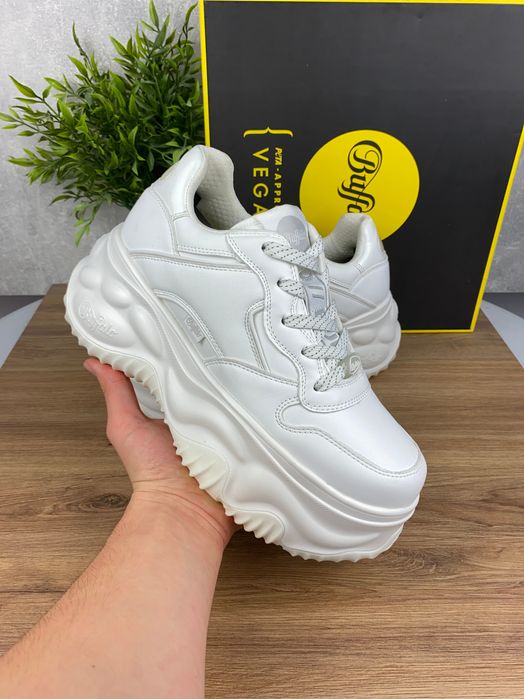 Buffalo Blader One r. 40 – białe sneakersy na grubej podeszwie Oleśnica ...
