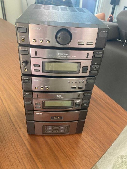 Sanyo Hi-fi sistema mini Cascais • OLX Portugal