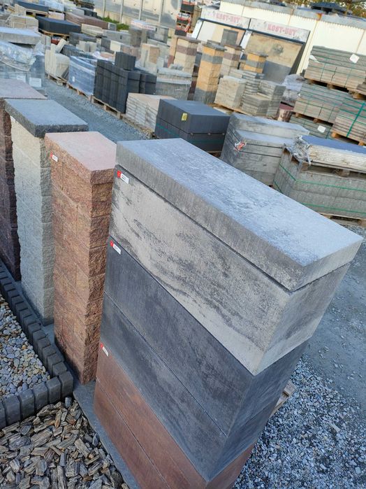 JONIEC ogrodzenie 75,6 x28,8 roma mega panele płot mur pustak bloczek ...