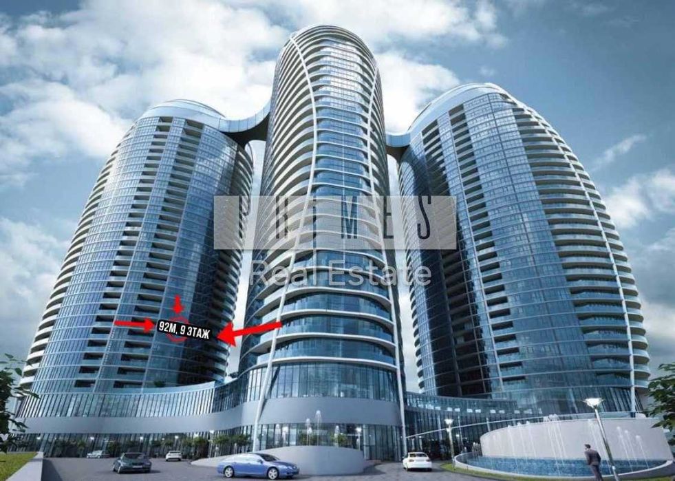 Продажа 2к 92м2, ЖК Taryan Towers, ул. И. Павла II: 283 000 $ - Продажа квартир Киев на Olx
