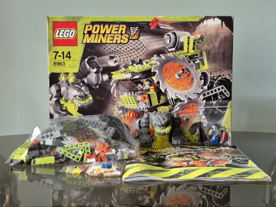 LEGO Power Miners 8963: Rock Wrecker 100% KOMPLET Piła • OLX.pl