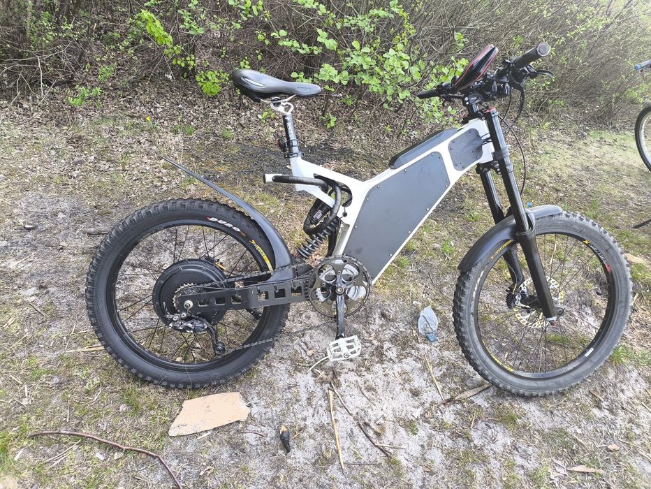 Rower elektryczny Samurai slim 7500. Warszawa Praga-Południe • OLX.pl