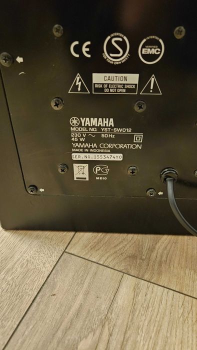 Subwoofer aktywny Yamaha YST-SW012 Augustów • OLX.pl