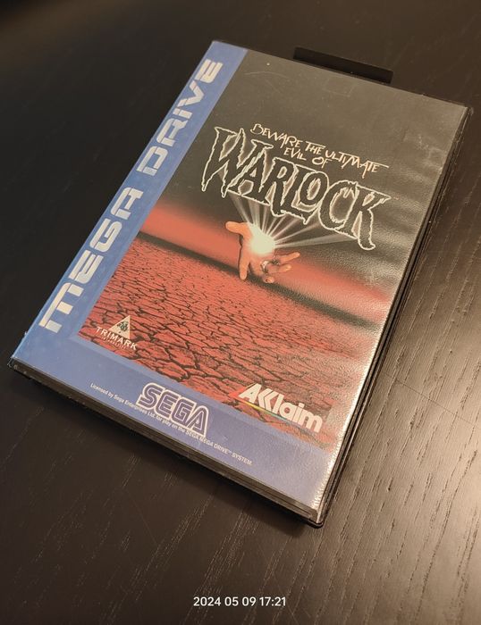 Warlock Sega Mega Drive Areeiro • OLX Portugal