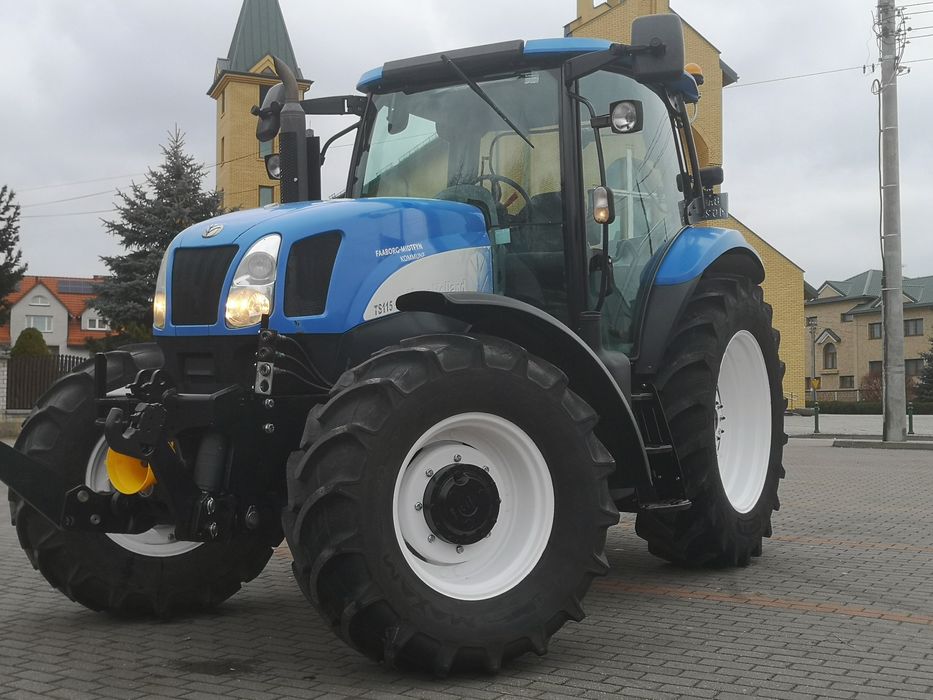 Ciągnik Traktor New Holland TS115 6cyl turbo Klima 3400mth! Augustów ...