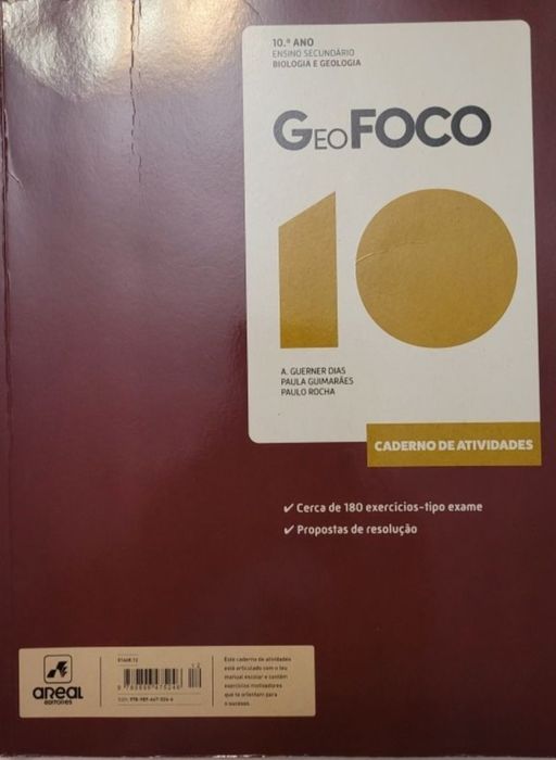 Biofoco Caderno de actividades Biologia e Geologia 10° ano Alvalade ...